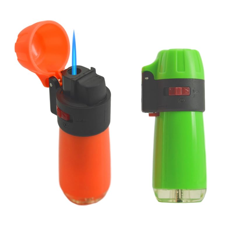 Amazon.com: Emarful Mini Pocket Torch Lighter,Windproof Refillable ...