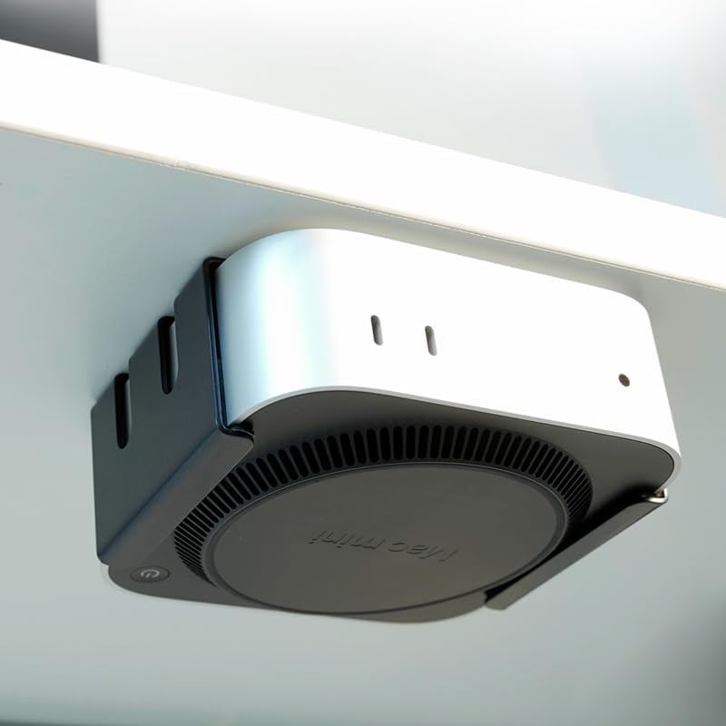 Amazon.com: Bylitco All Metal Mount Holder Bracket for Mac Mini M4/M4 ...