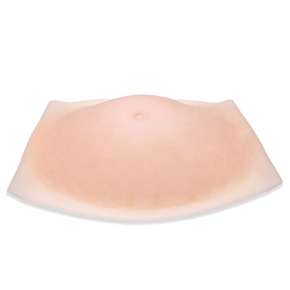 Buy PHASFBJ Fake Abdomen,6-10 Months Silicone False Abdomen Baby Tummy ...