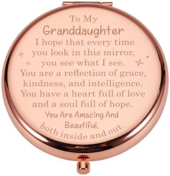 Amazon.com: Inspirational Gifts for Granddaughter Pocket Mirror ...