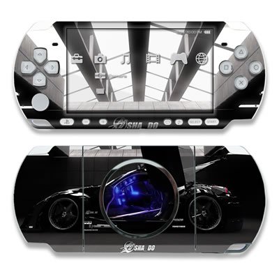 Sony PSP 3000 Skin Gehäuse Tattoo modding Aufkleber + Menü Wallpaper ...