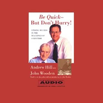 Amazon.com: Be Quick - But Don't Hurry! (Audible Audio Edition): Andrew ...