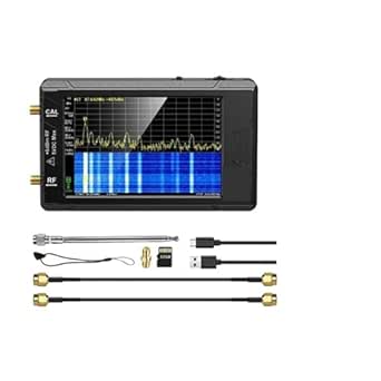 Amazon.co.jp: Spectrum Analyzer Handheld 2-in-1 Handheld Small Spectrum ...
