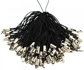 Amazon.com: 100Pcs Mobile Phone Tags / Dangle Straps Black : Electronics