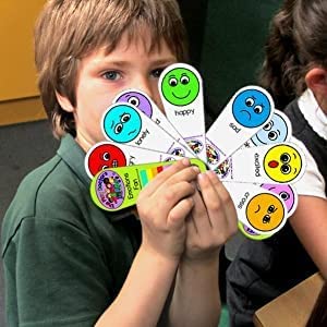Snapklik.com : Emotions Face Feelings Fan Flash Cards - ASD / Autism ...