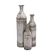 Amazon.com: Deco 79 Metal Tall Galvanized Floor Vase with Studs, Set of ...