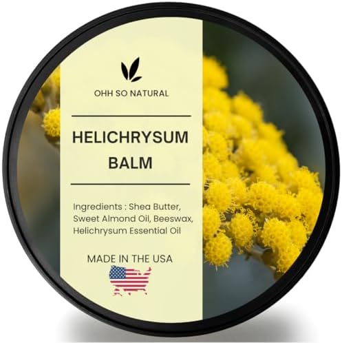 Amazon.com : Helichrysum Balm - 2oz, Helichrysum Gymnocephalum, Shea ...