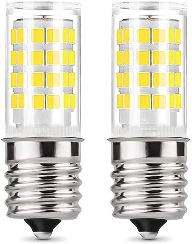 E17 LED Bulb Dimmable, Microwave Oven Light 6000K Daylight White ...