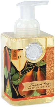 Amazon.com: Michel Design Works Tuscan Pear Foaming Soap, 17.8-Ounce ...