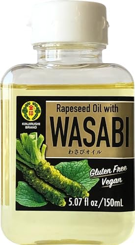 Amazon.com : Kinjirushi Gourmet Wasabi Oil (Rapeseed Oil) (5.07 oz ...