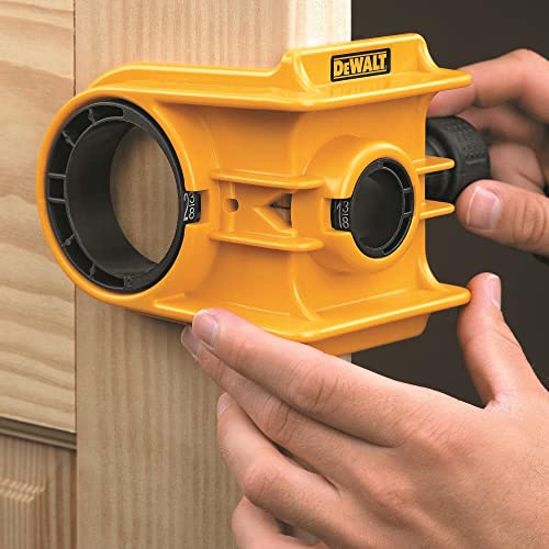 Snapklik.com : DEWALT Door Lock Installation Kit, C-Clamp Design, For ...