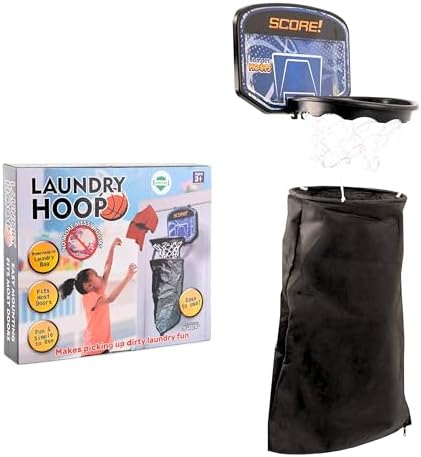 DS Brands Kids Laundry Basket Storage Bin For Bedroom| Over Door ...