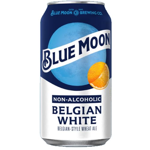 Amazon.com : Generic Blue Moon Non Alcoholic (Pack of 5 12oz Cans) NA ...