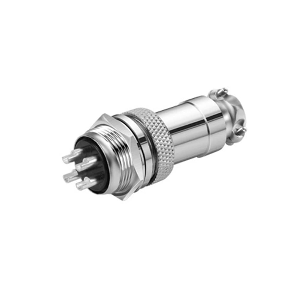 Amazon.com: GX12 Aviation Connector 4 Pin, GX12 Circular Adapter Male ...