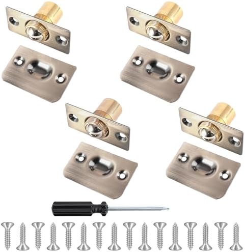 Taoduod Closet Door Ball Catch 4PCS Roller Ball Door Catch Latch ...