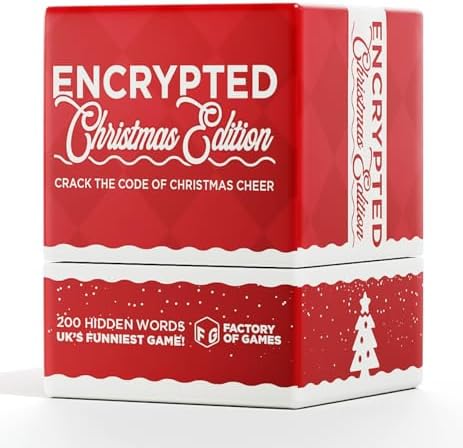 Factory of Games Encrypted UK Christmas Expansion, 200 Card Holiday Add ...