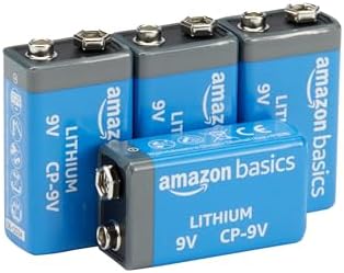 Amazon.com: Batteriol 9V Lithium Batteries, 1200mAh Lithium 9 Volt ...