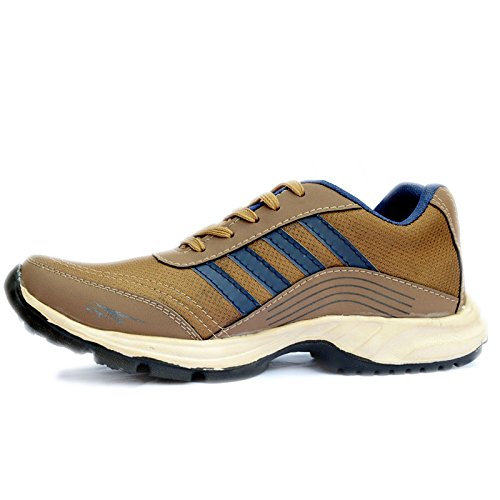 Buy Prasho Men's Casual Brown Running Shoes UK(6) at Amazon.in