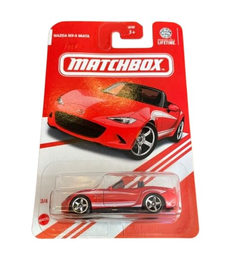 Amazon.com: Matchbox 1:64 Die-Cast Mazda MX-5 Miata, Red : Toys & Games
