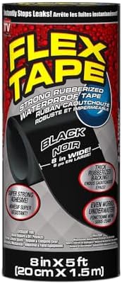 Amazon.com: Flex Tape, Original Thick Flexible Rubberized Waterproof ...