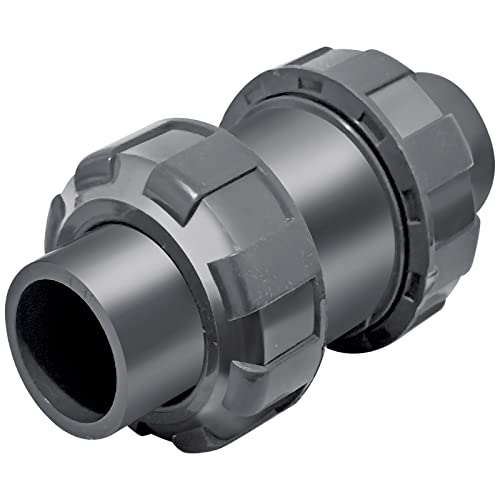 3/4" UPVC True Union Schedule 80 Ball Check Valve with Full Port,UPVC ...