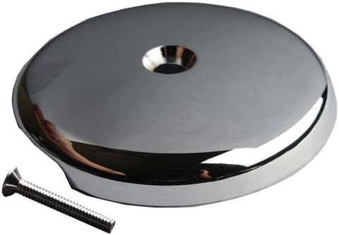 Danco Chrome Single Tub Drain Overflow Plate | One Hole | Screw ...