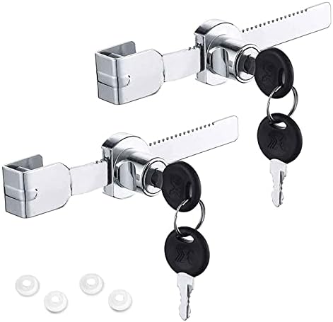 Sliding Glass Door Lock, Display Case Lock,Showcase Lock Ratchet Lock ...