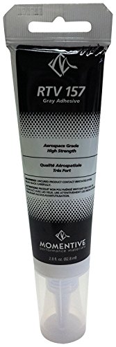 Momentive RTV 157 One Part Silicone Sealant, 2.8 Ounce Tube, Gray ...