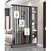 Amazon.com - Wall Room Divider, Storage Cabinet Storage Display with ...
