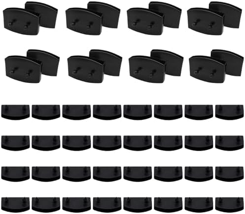 Scettar 48 Pcs Plastic Bed Slat Caps, Ender Caps Holders Replacement ...