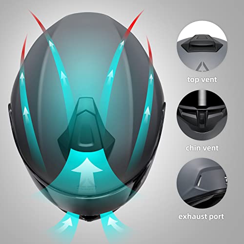 Snapklik.com : TRIANGLE Full Face Motorcycle Helmets Street Bike Helmet ...
