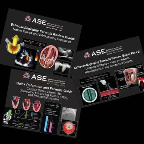 Echocardiography Formula Review Guide BUNDLE: Volumes 1, 2 & 3: Akhil ...