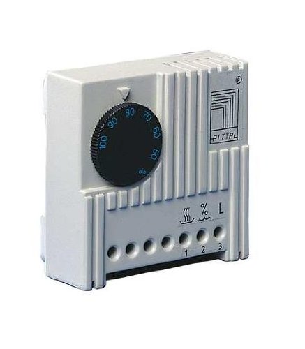 Rittal 3118000 Light Grey Hygrostat Humidity Sensor, 2-3/4" Width x 2-3 ...