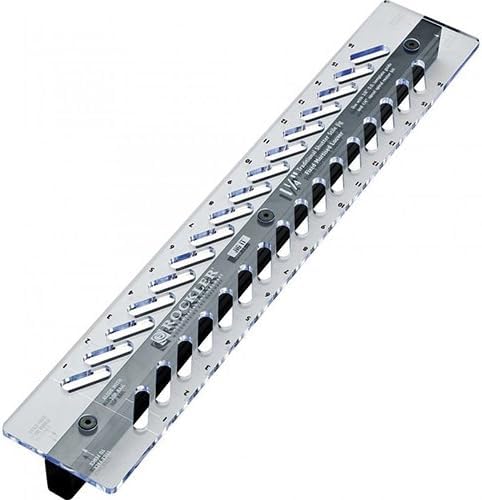 Amazon.com: Fixed Louver Template Set | 1-1/4'' Acrylic Template for ...