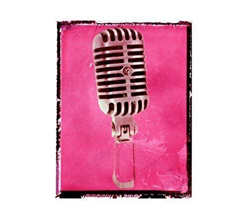 Amazon.com: Pink Mic Microphone art music print : Home & Kitchen