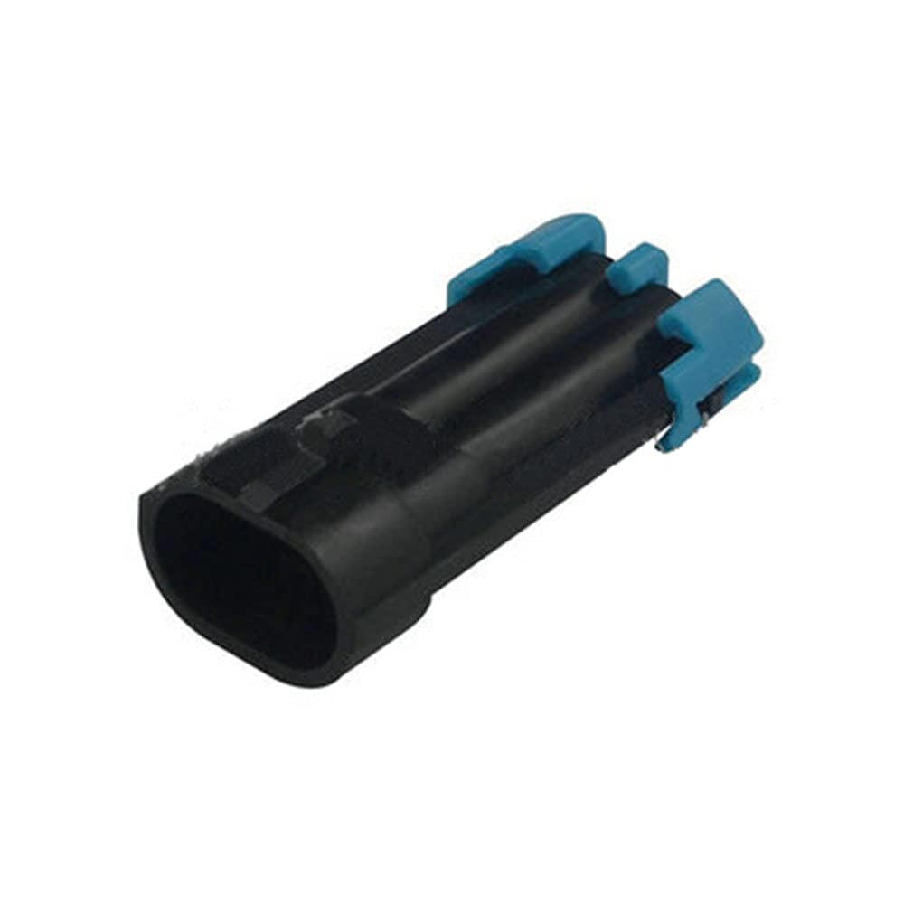 Amazon.com: 5sets 2 pin Delphi Male Waterproof Connector Automotive ...