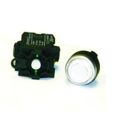 SW-2837-319, Momentary, 120VAC Illuminated White Push Button Switch ...