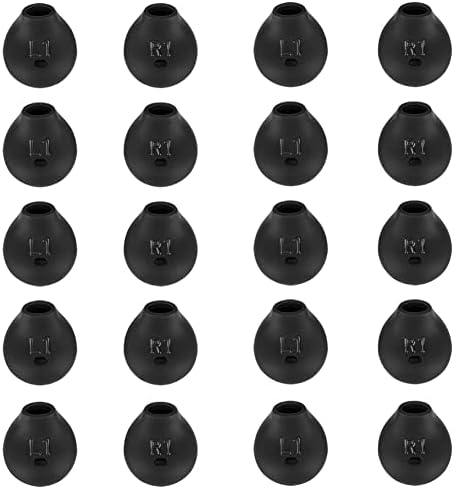 Amazon.com: 10 Pairs Earbud Covers Silicone Tips Replacement Earbud ...