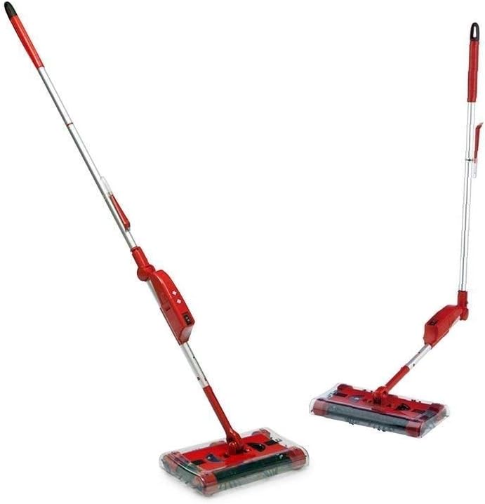 JML Swivel Sweeper - Battery-powered lightweight floor sweeper that ...