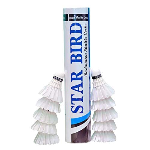 Buy NESCO Star Bird Feather Badminton Shuttlecock(Pack of 10) Online at ...