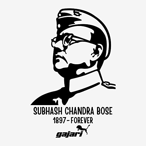 Buy GAJARI Subhash Chandra Bose T-Shirt for Men, Soft Most Comfortable ...