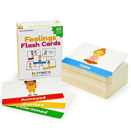 Snapklik.com : Feeling Flash Cards - 60 Unique Feeling Cards For Kids ...