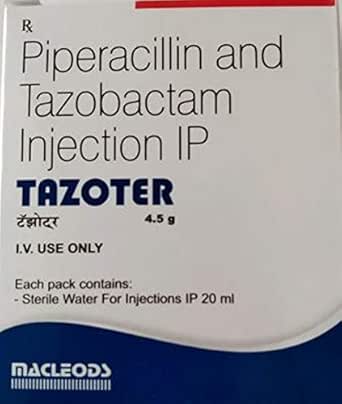 Tazoter - Vial of 4.5gm Injection : Amazon.in: Health & Personal Care