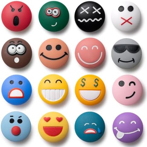 Amazon.com: Saysurey 40 Pcs Feelings Refrigerator Magnets Funny Face ...