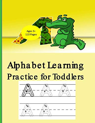 Alphabet Learning Practice for Toddlers: Fun Learn-To-Write Alphabet ...