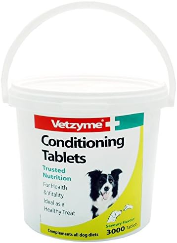Vetzyme Conditioning Tablets x 3000 2200g : Amazon.co.uk: Pet Supplies
