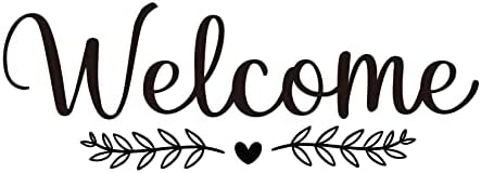Amazon.com: Welcome Door Vinyl Decal - Welcome Front Door Sticker ...
