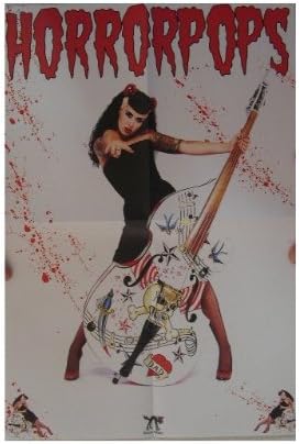 The Horrorpops Poster Upright Bass Punk Horror Pops : Amazon.ca: Home