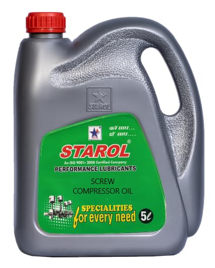 STAROL Rotary Screw Air Compressor oil (5 L) : Amazon.in: Industrial ...