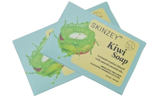 Buy Skinzey Kiwi Butter Bathing Soap For Smooth, Soft, Moisturised ...